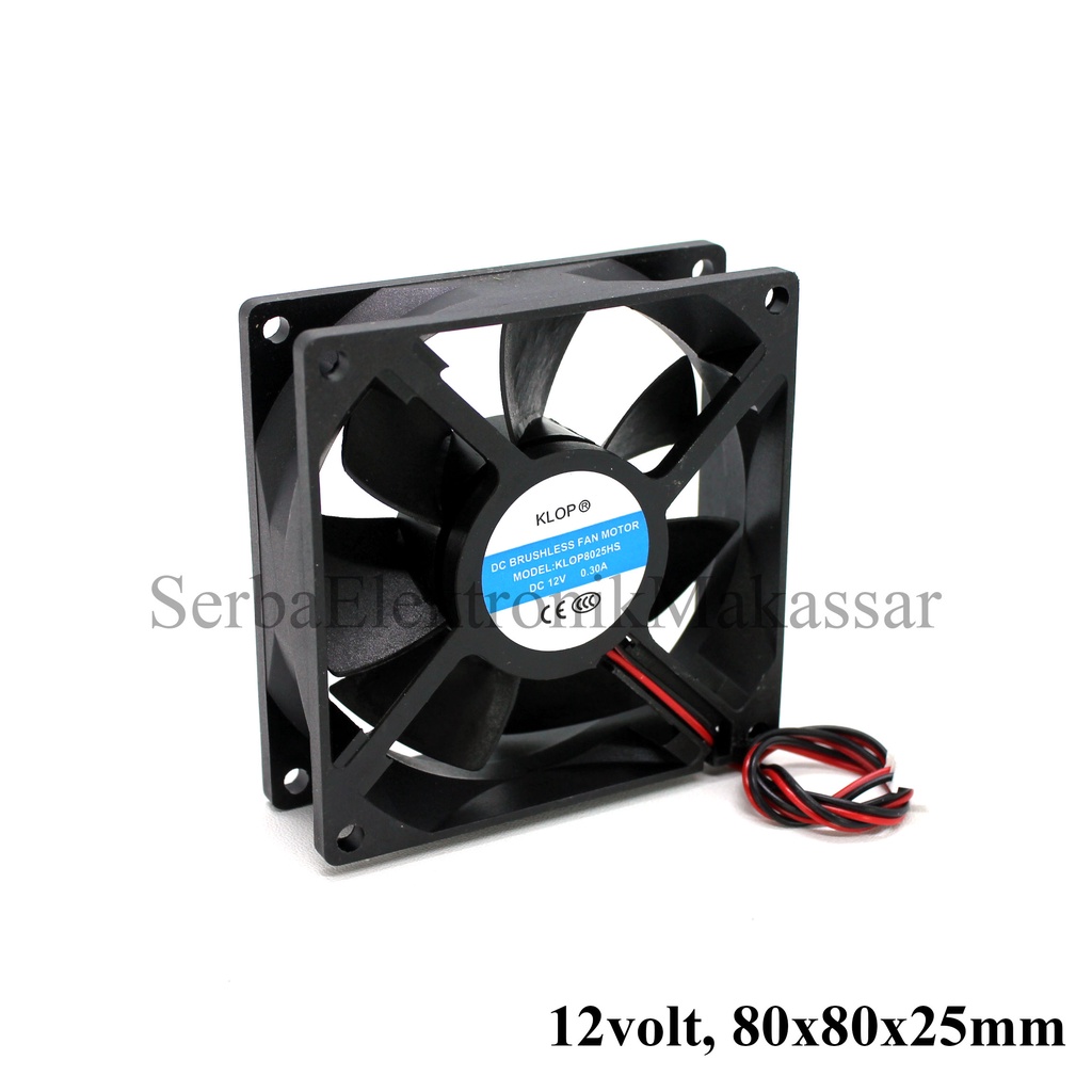 Jual Kipas Panel Fan DC12Volt 6cm 8cm 9cm 12V | Shopee Indonesia