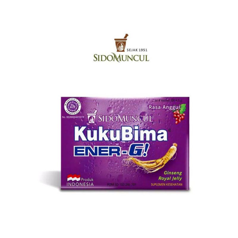 Jual KUKU BIMA ENER-G Rasa Anggur Isi 6 Sachet | Shopee Indonesia