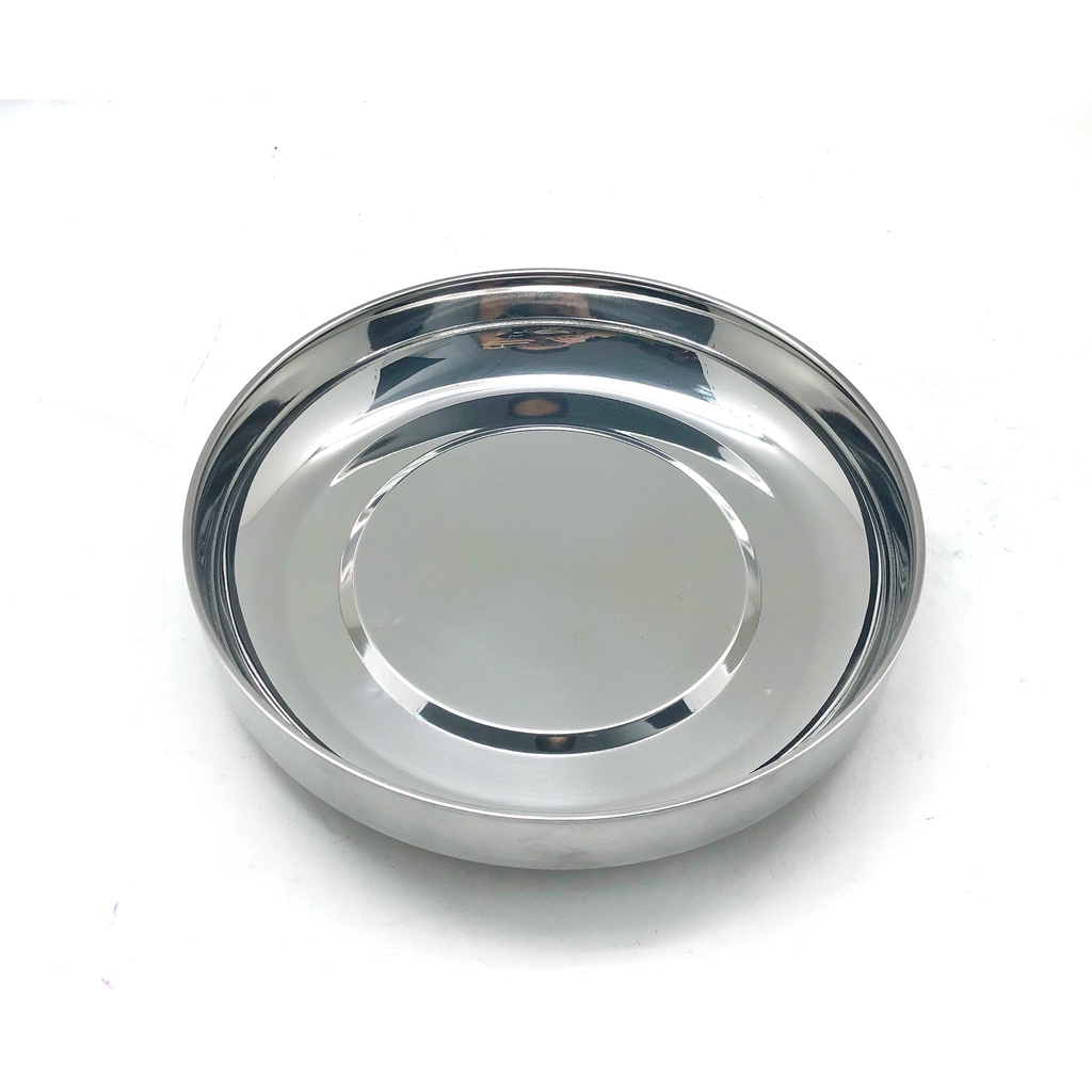 Jual ROUND BBQ PLATE PIRING BULAT KOREA 20 22 24CM STAINLESS STEEL ...