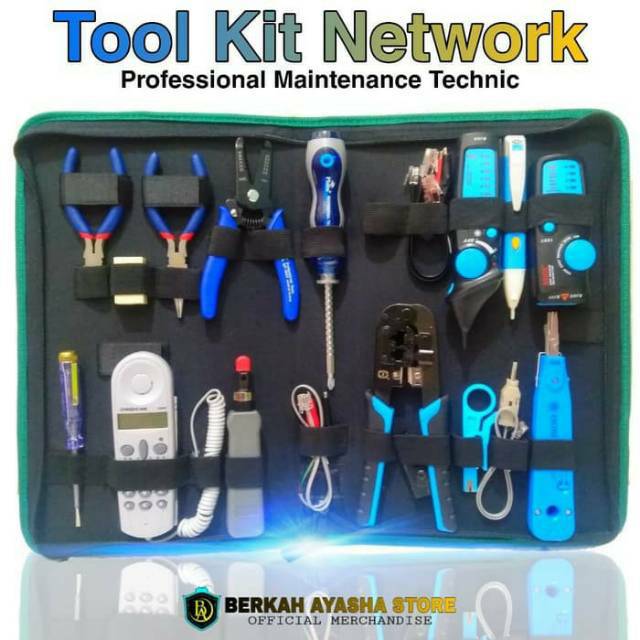 Jual Toolkit Set Tool Kit Bag Network Alat Teknik Jaringan Lan ...