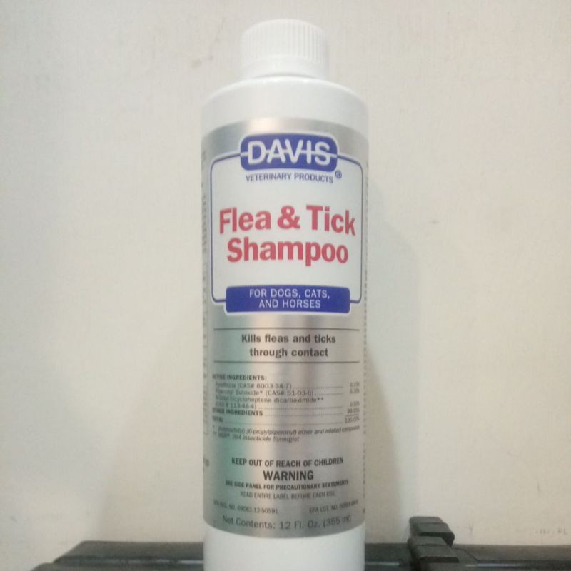 Jual Davis Flea and tick shampoo 12oz(355ml) | Shopee Indonesia