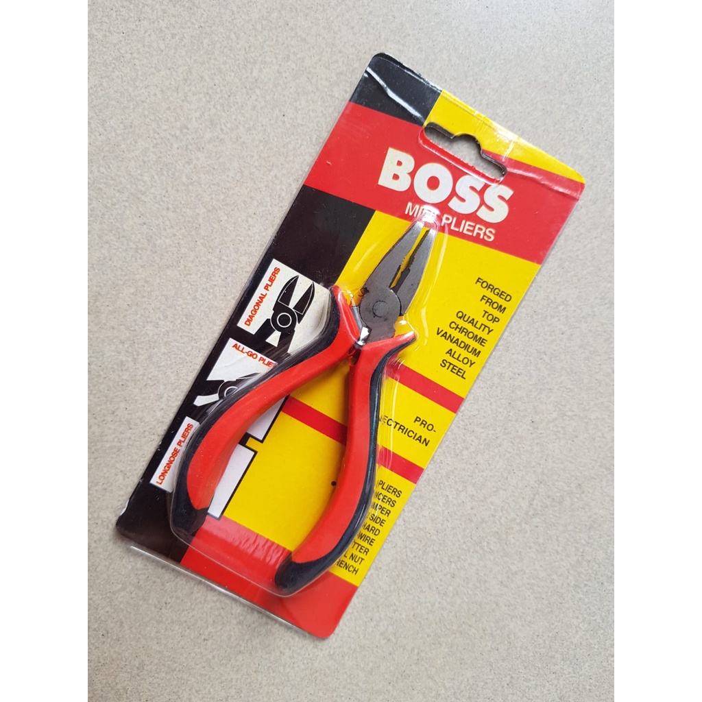 Jual Tang Mini Kombinasi 4.5 inc BOSS | Shopee Indonesia