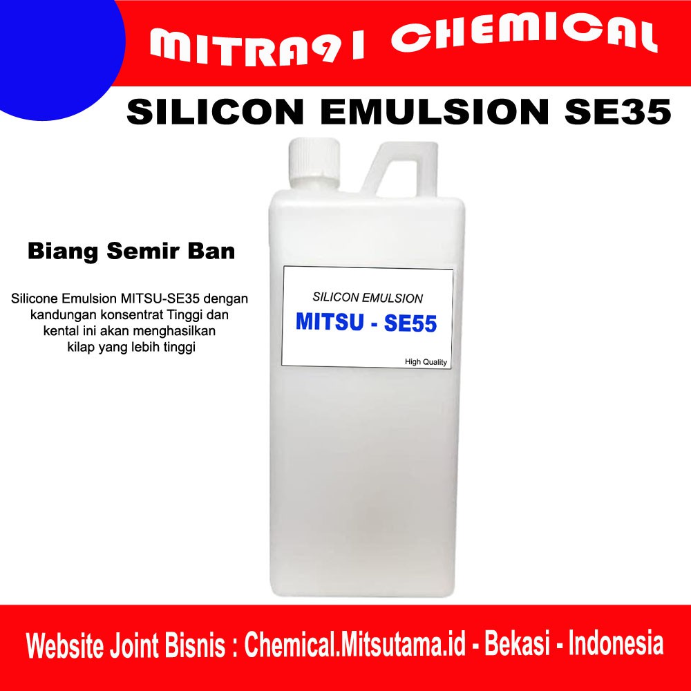 Jual Silicone Emulsion / Silikon Emulsi MITSU-SE35 dan MITSU-SE55 Bahan ...