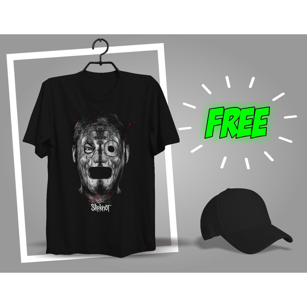 Jual KAOS ATASAN PRIA WANITA SABLON DTG DTF DESAIN ASKING DAN SLIPKNOT ...