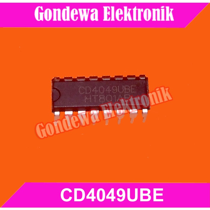 Jual CD4049UBE CD4049BE CD4049 Hex inverting dip 16 pin | Shopee Indonesia