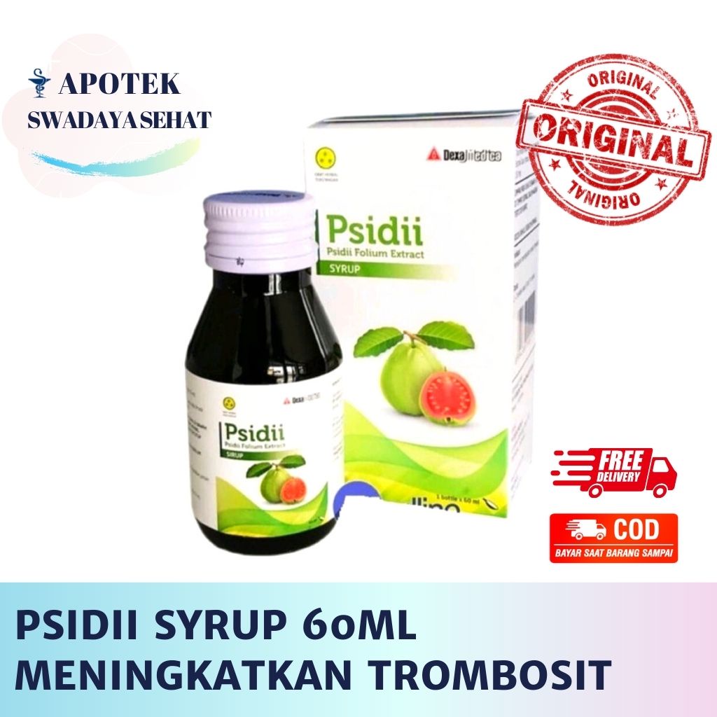 Jual PSIDII Syrup 60 ML - Berfungsi Meningkatkan Trombosit Darah ...