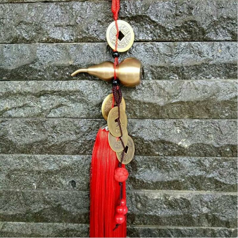 Jual gantungan holo/labu botol/botol labu/gantungan spion/botol holo ...