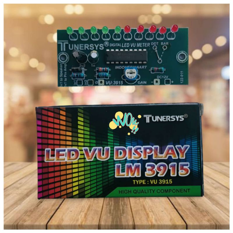 Jual LED VU Lampu Display LM 3915 / LB 1403 By Tunersys | Shopee Indonesia