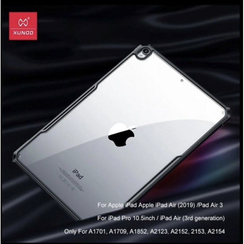 Jual Case Xundd Original AirPods 3 Soft Hard Case Hybird - Black , Dark ...