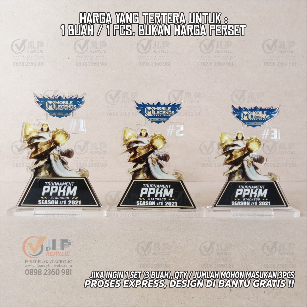 Jual Piala Mobile Legends, Trophy Mobile Legends, Tropy Mobile Legends ...