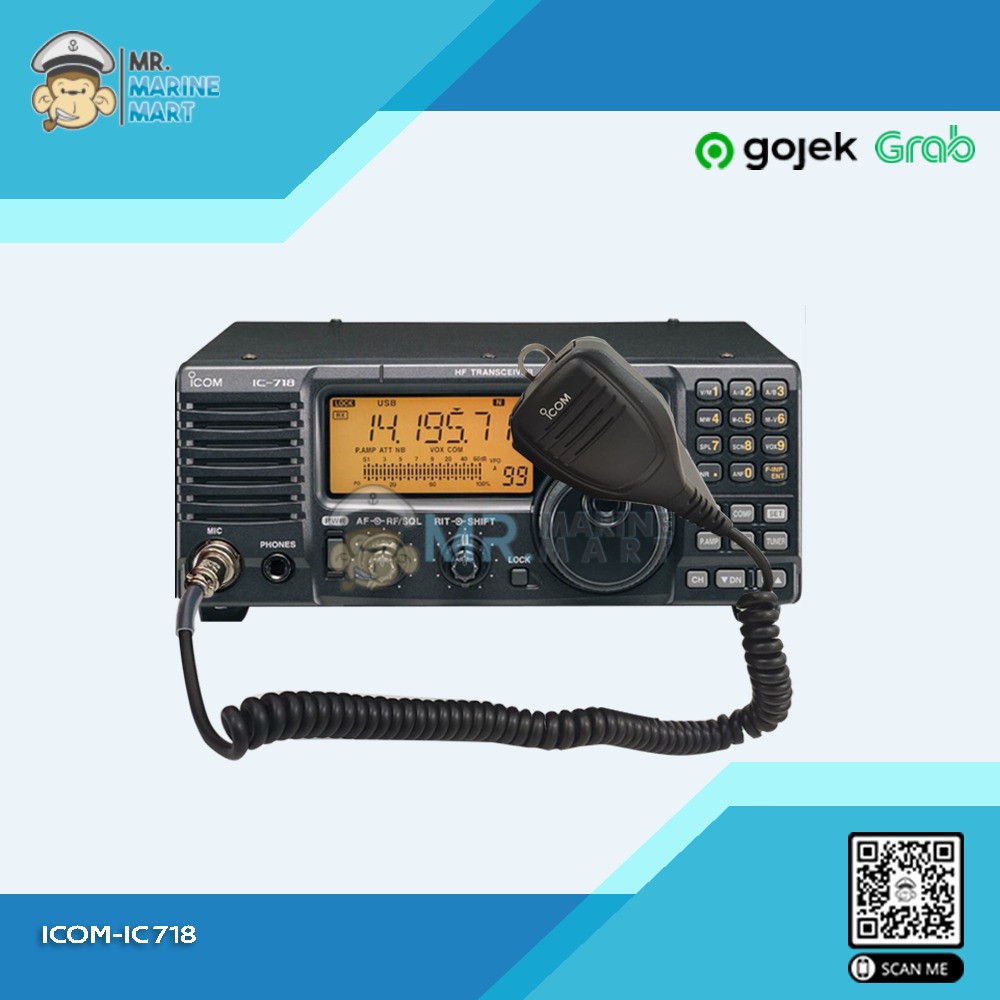 Jual Icom IC-718 VHF All Band Transceiver | Shopee Indonesia