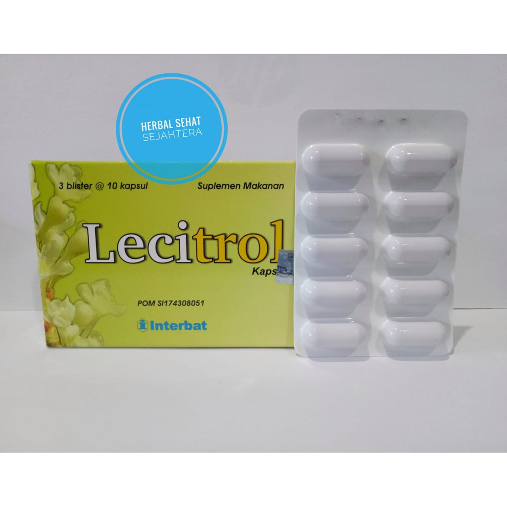 Jual LECITROL isi 30 Kapsul | Shopee Indonesia