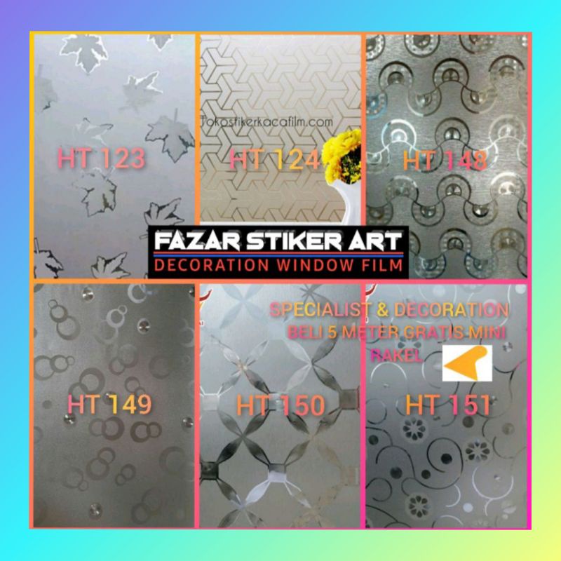 Jual STICKER KACA / STICKER KACA JENDELA RUMAH / STICKER KACA GEDUNG ...