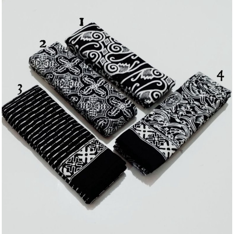 Jual BATIK HITAM PUTIH PARANG CAP HANDMADE | Shopee Indonesia