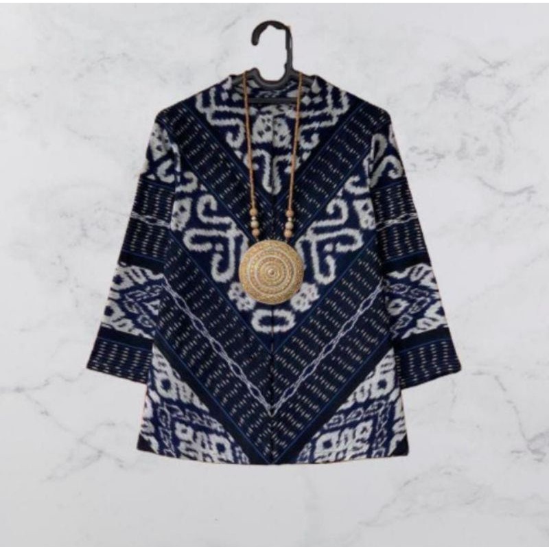 Jual Baju tenun - Blouse tenun - atasan tenun - baju etnik - tenun asli | Shopee Indonesia