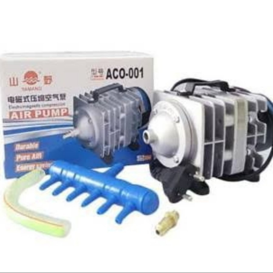 Jual pompa Aerator Kolam Aquarium Yamano Aco 001 ACO-001 | Shopee Indonesia
