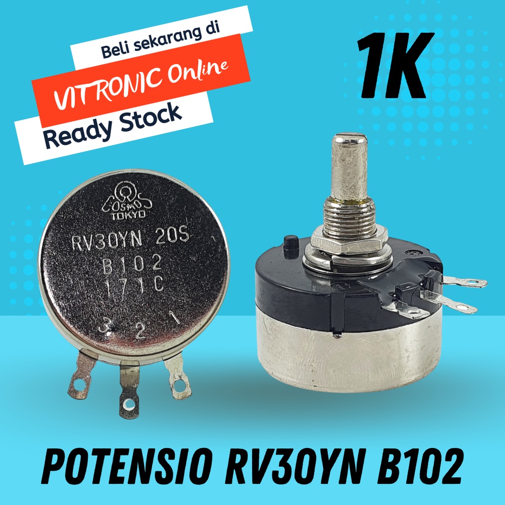 Jual Potensio Cosmos RV30 1K RV30YN 20S B102 | Shopee Indonesia
