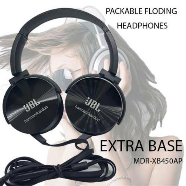 Jual Headset bando XB450 Earphone | Shopee Indonesia