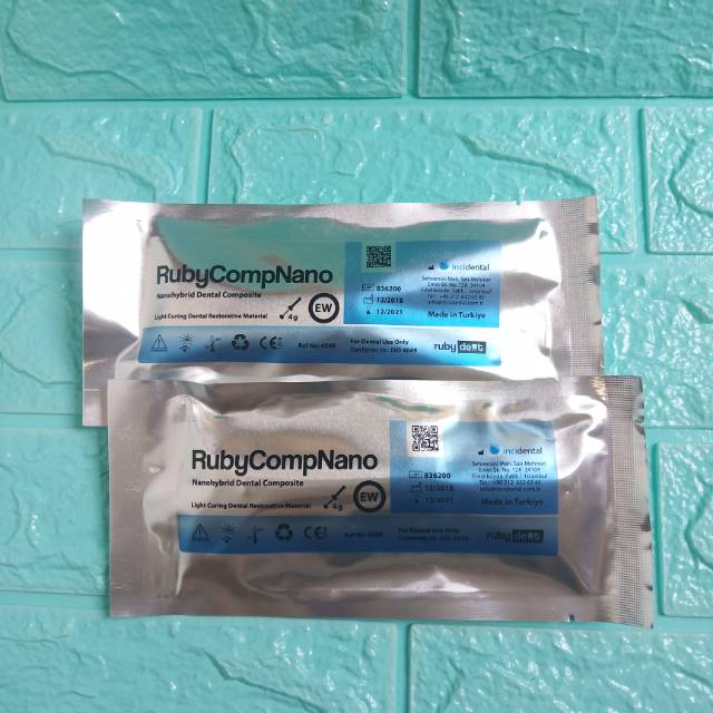 Jual Composite Rubycomp nano extra white direct veneer | Shopee Indonesia