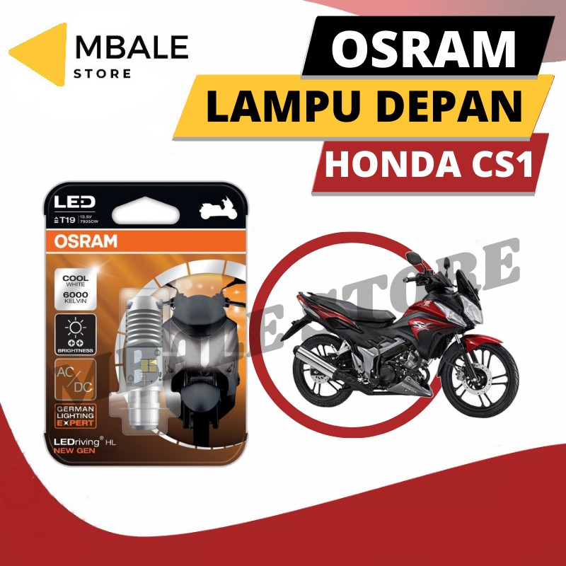 Jual lampu depan led osram honda cs1 original ac/dc | Shopee Indonesia