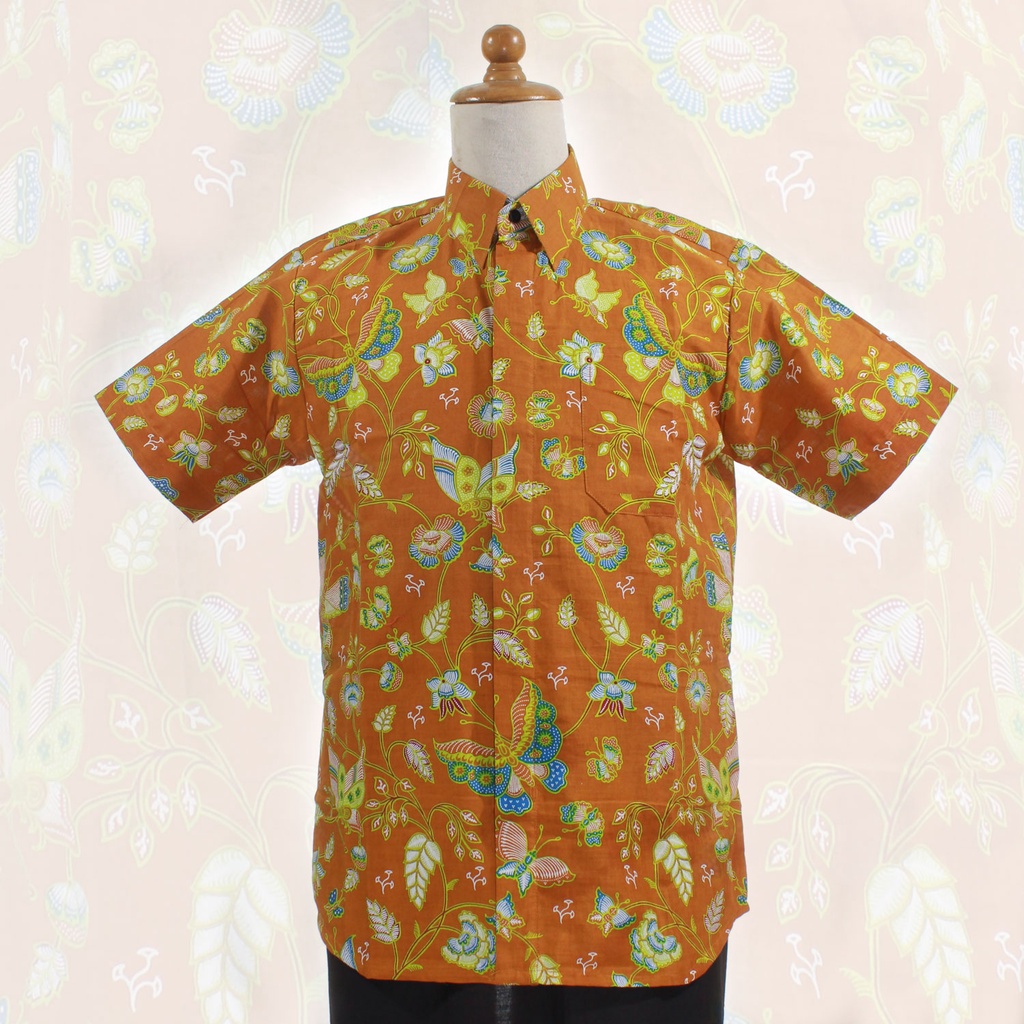 Jual HEM BATIK EXCLUSIVE CECEK BURUNG LENGAN PENDEK YPH 897 | Shopee ...