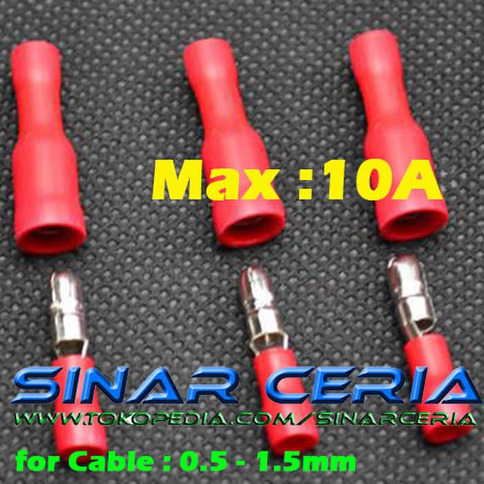 Jual Quick Bullet Lock Crimp Cable Wire ( Plug And Play Selongsong ...