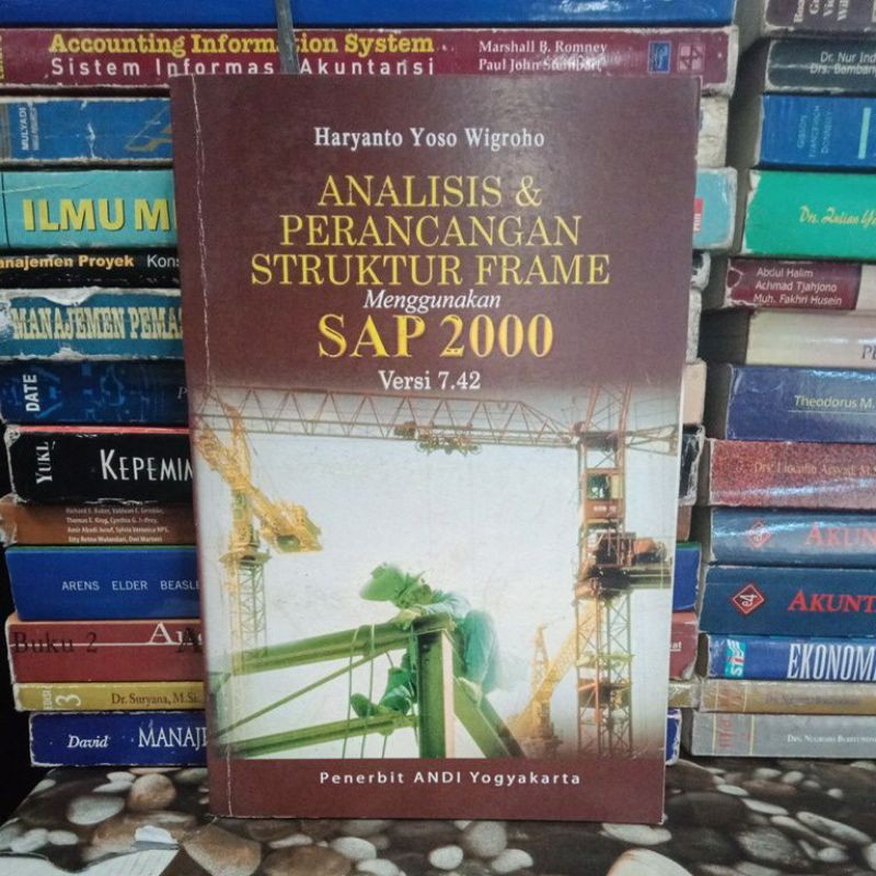 Jual Analisis&perancangan struktur frame SAP 2000 versi7,42 | Shopee ...