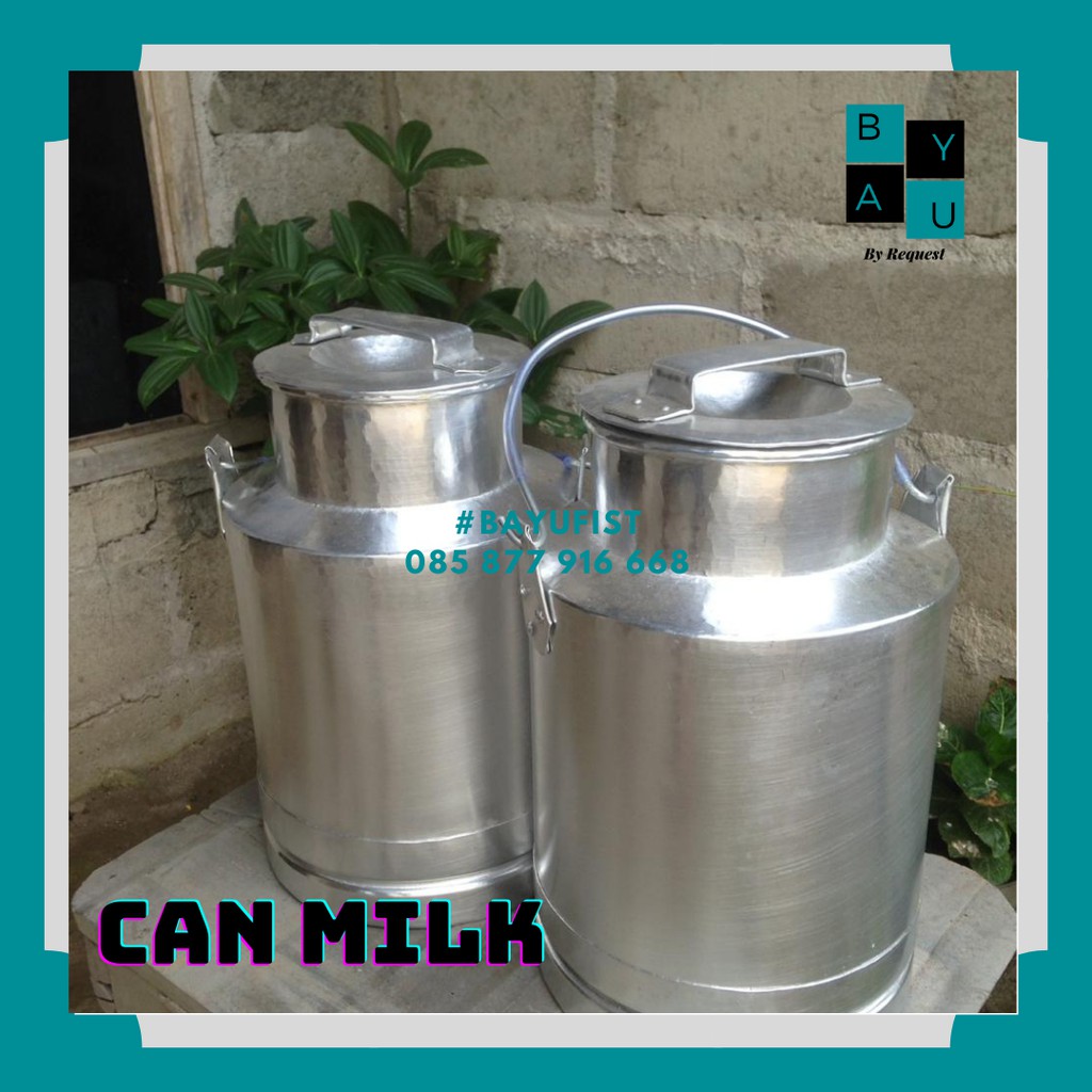 Jual READY KEN SUSU, MILK CAN, KALENG 10 LITER SUSU BAHAN ALUMUNIUM ...