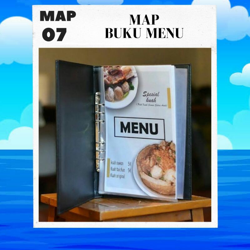 Jual Produksi Map Buku Menu | Shopee Indonesia