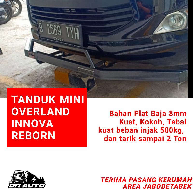 Jual Tanduk Mini Overland Innova Reborn Polos | Shopee Indonesia
