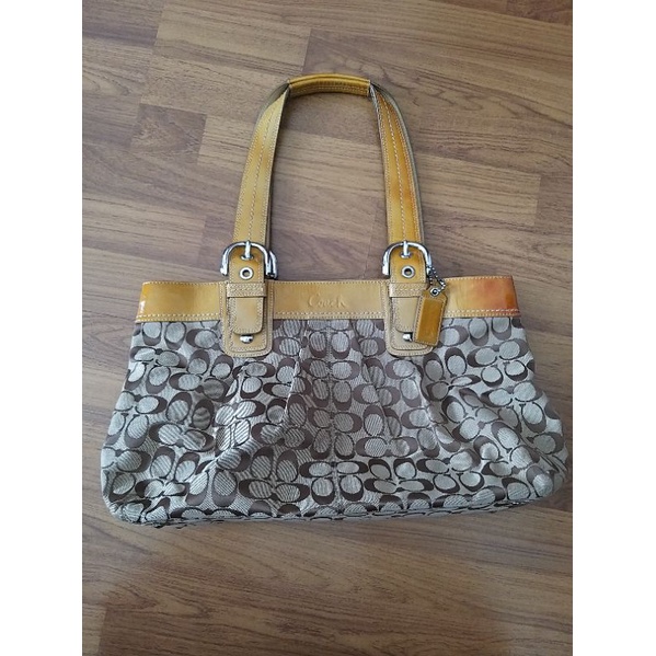 Jual Sale!! Coach tote bag preloved (nett, no nego) | Shopee Indonesia