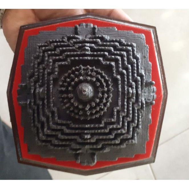 Jual miniatur candi borobudur termurah batu alam 14cm hobby koleksi ...