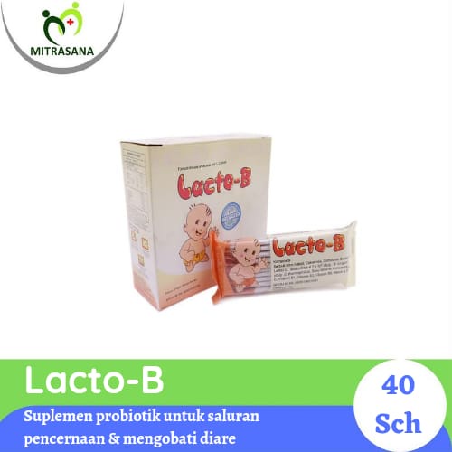 Jual Lacto - B 1 kemasan isi @10 Sachet (Suplemen Probiotik Untuk ...