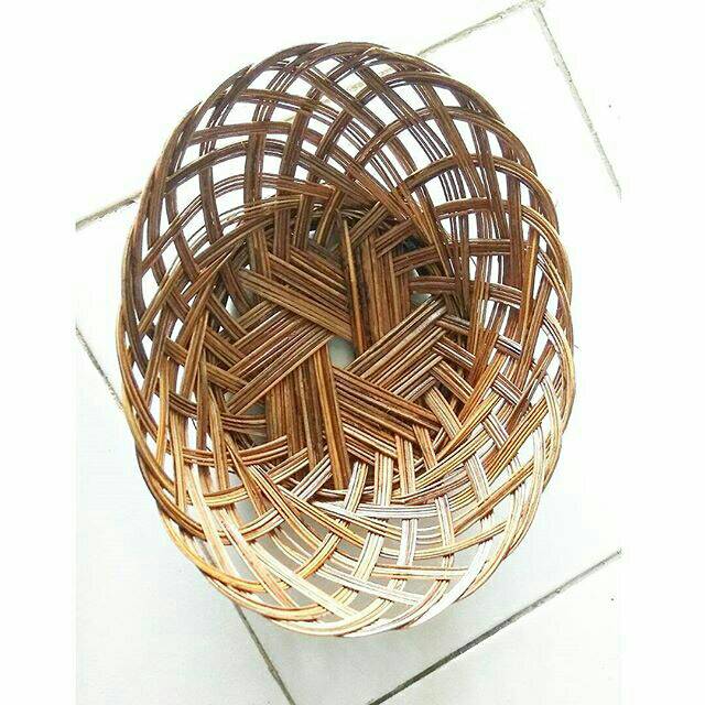 Jual Mangkok anyaman lidi OVAL | Shopee Indonesia