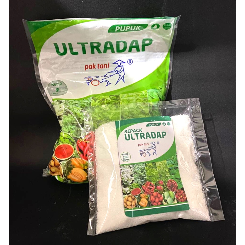 Jual REPACK 200 Gram - Pupuk ULTRADAP Pak Tani Nitrogen 12% Phosphate ...