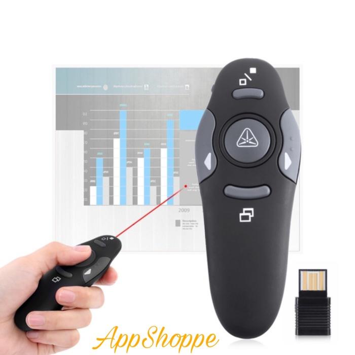 Jual Laser Pointer 2.4GHz Wireless Presenter Cursor Control | Shopee ...
