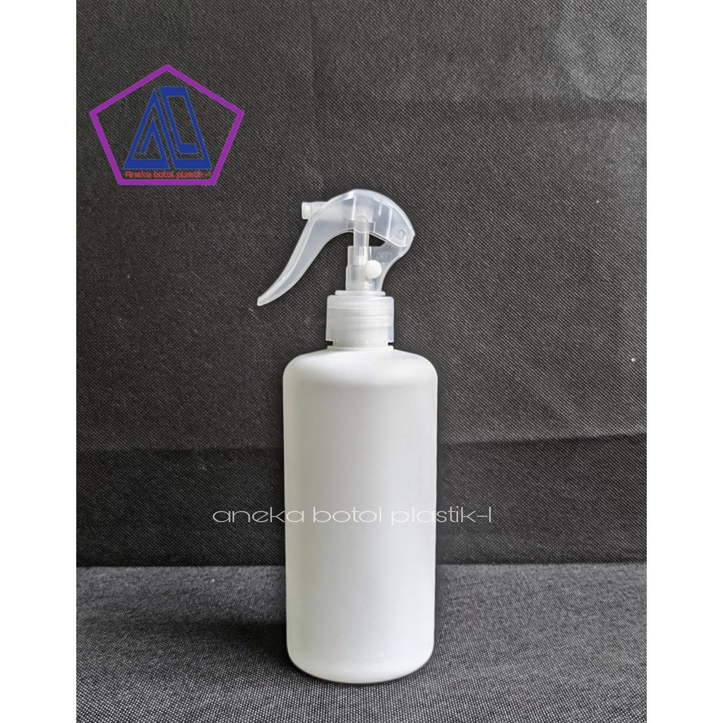 Jual BOTOL SPRAY TRIGGER 500ML SEMPROT HDPE PUTIH NECK 28 TEBAL HAND SANITIZER | Shopee Indonesia