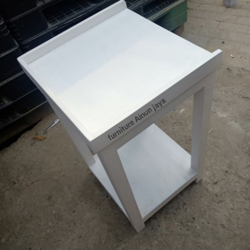 Jual meja tempat dispenser air galon sedia varian warna | Shopee Indonesia