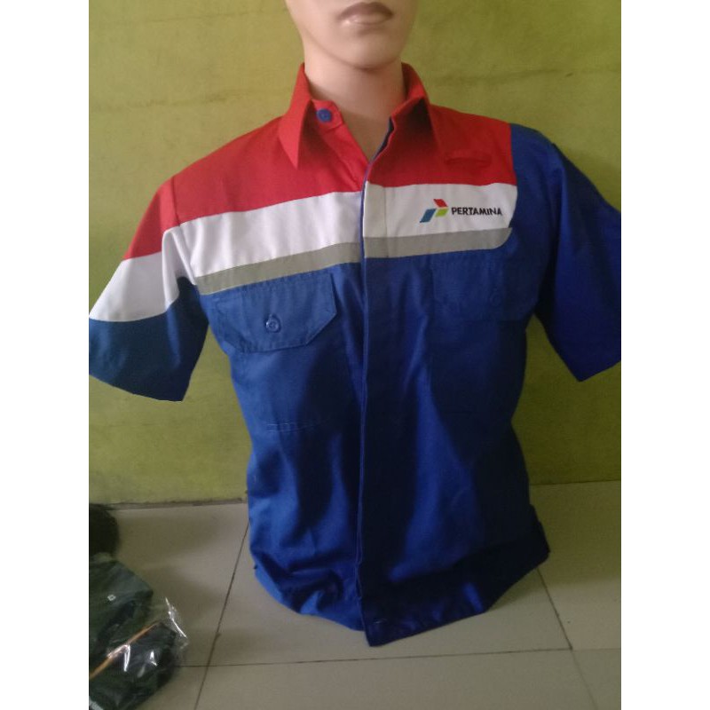 Jual kemeja pertamina pendek | Shopee Indonesia