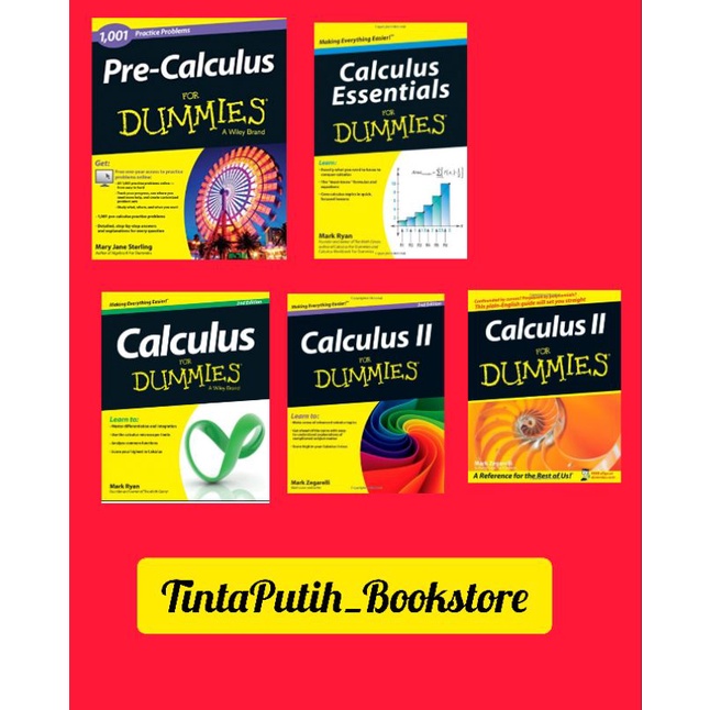 Jual Buku : Calculus For Dummies (Bahasa inggris) | Shopee Indonesia