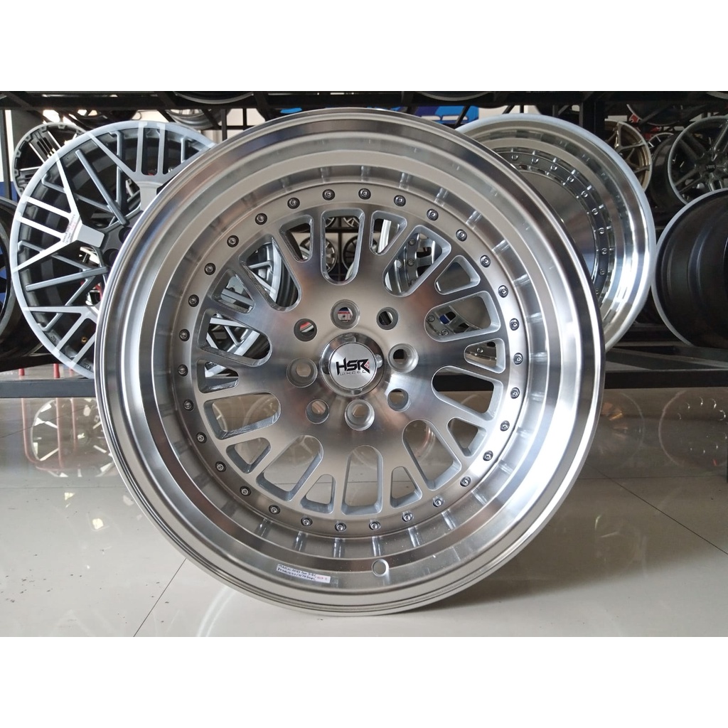 Jual Velg Mobil Racing R16 HSR CLASSIC 0147 Warna SMFL Buat Baleno ...