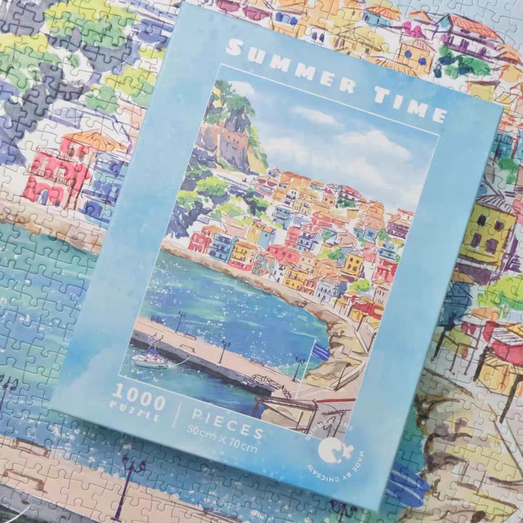 Jual Jigsaw Puzzle 1000 Pcs Collection / Mainan Puzzle Box 1000 pieces ...