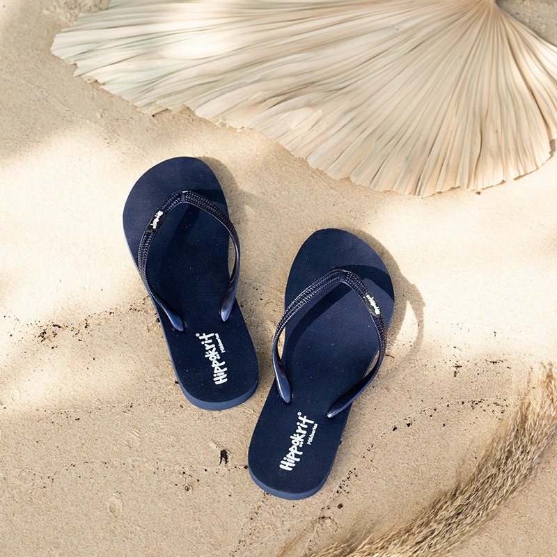 Jual Hippokrit Sandal Flip Flop Slim Wanita Kasual Karet Empuk Anti ...