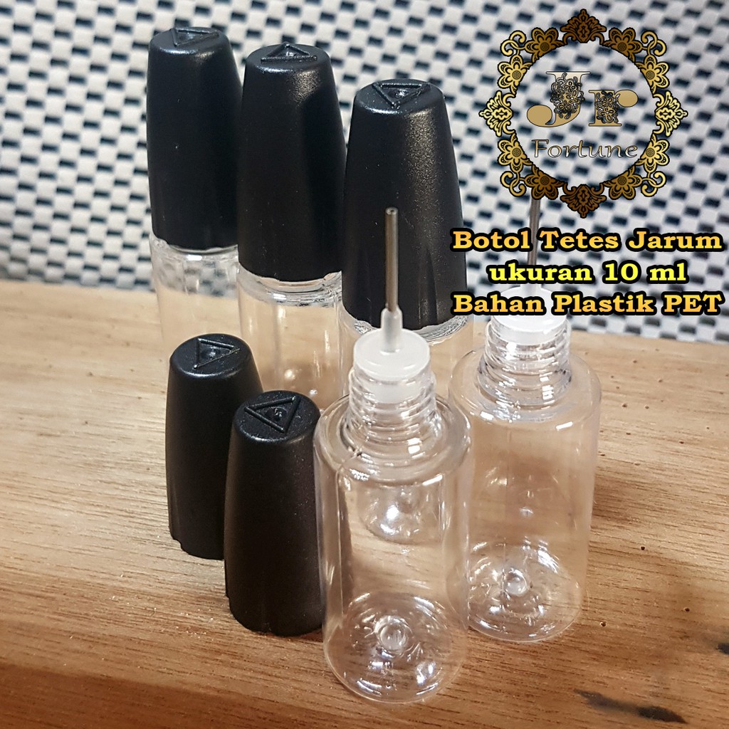 Jual BOTOL PLASTIK PET TETES JARUM UKURAN 10 ML | Shopee Indonesia