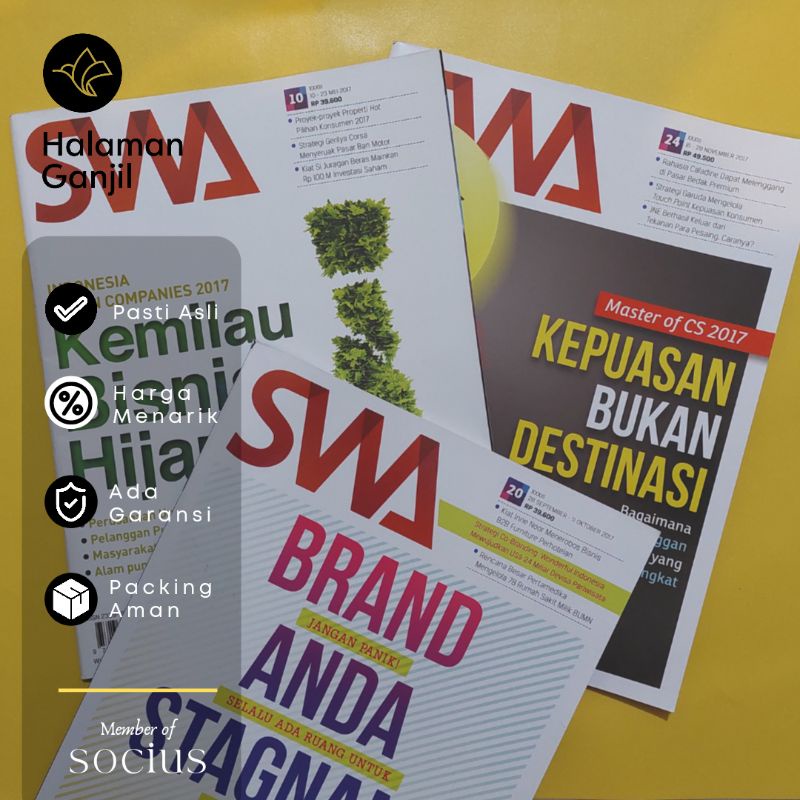 Jual Majalah SWA Majalah Bisnis Entrepreneur Investasi dan Keuangan | Shopee Indonesia