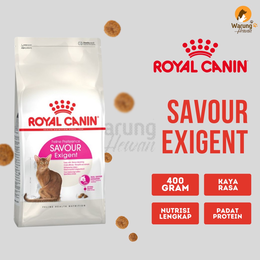 Jual Royal Canin Exigent Savour 400 Gr | Shopee Indonesia