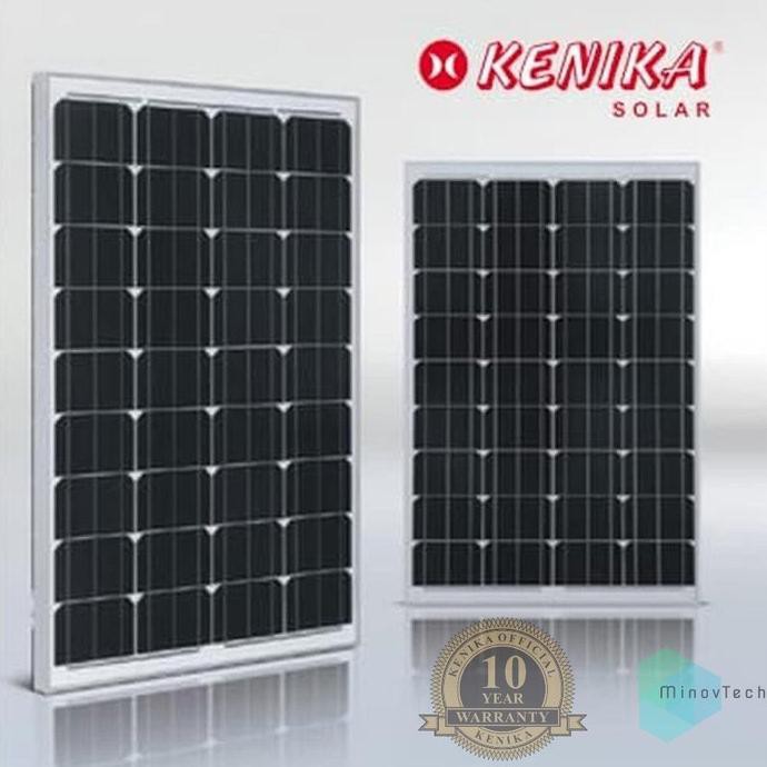 Jual KENIKA 100WP/18V MONO SOLAR PANEL SURYA [NMS-100W] MONOCRYSTALLINE ...
