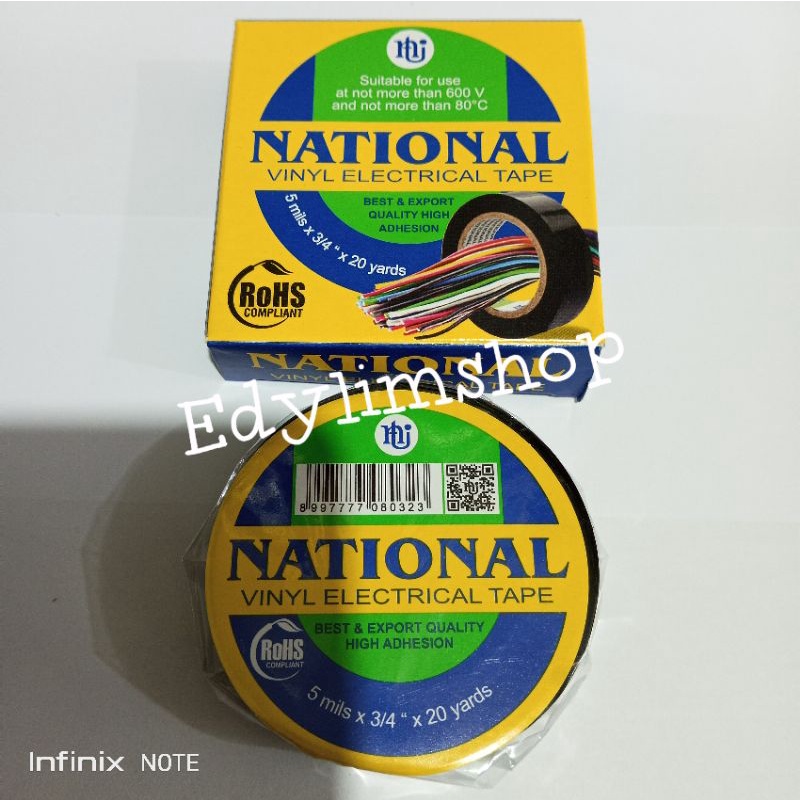 Jual Selasiban listrik isolasi listrik national (harga per pc) | Shopee ...