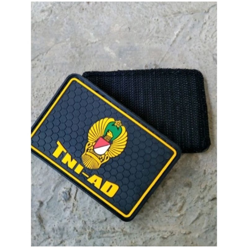 Jual Patch rubber emblem tempelan logo TNI AD | Shopee Indonesia