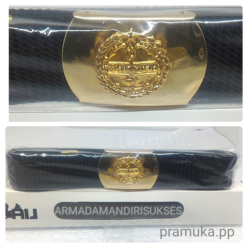 Jual Sabuk PDH Pramuka | Sabuk Pramuka Hitam | Ikat Pinggang | Shopee Indonesia